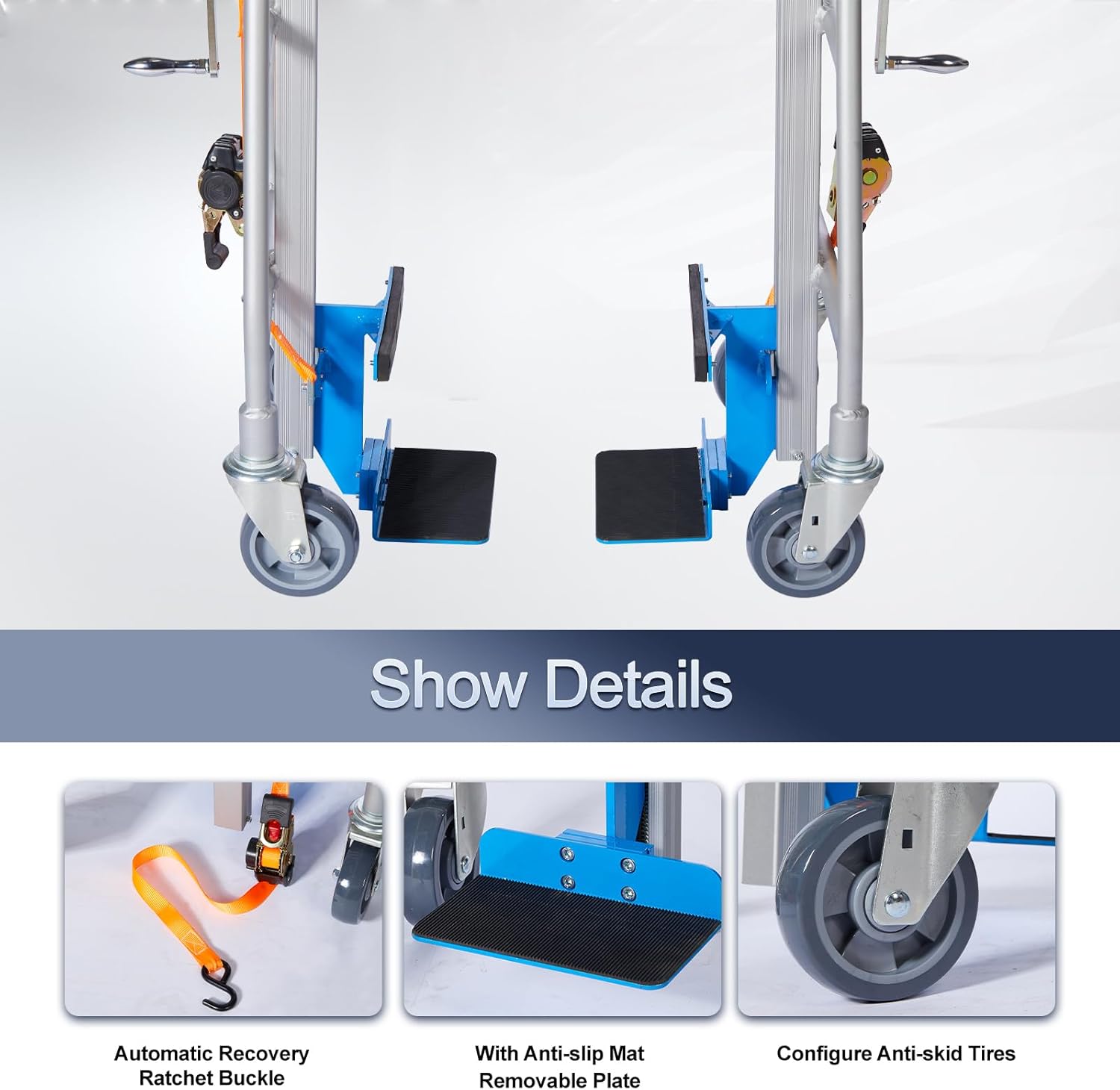 Furniture & Crate Mover Dolly, 1210lb Capacity, Sold in Pairs – functy