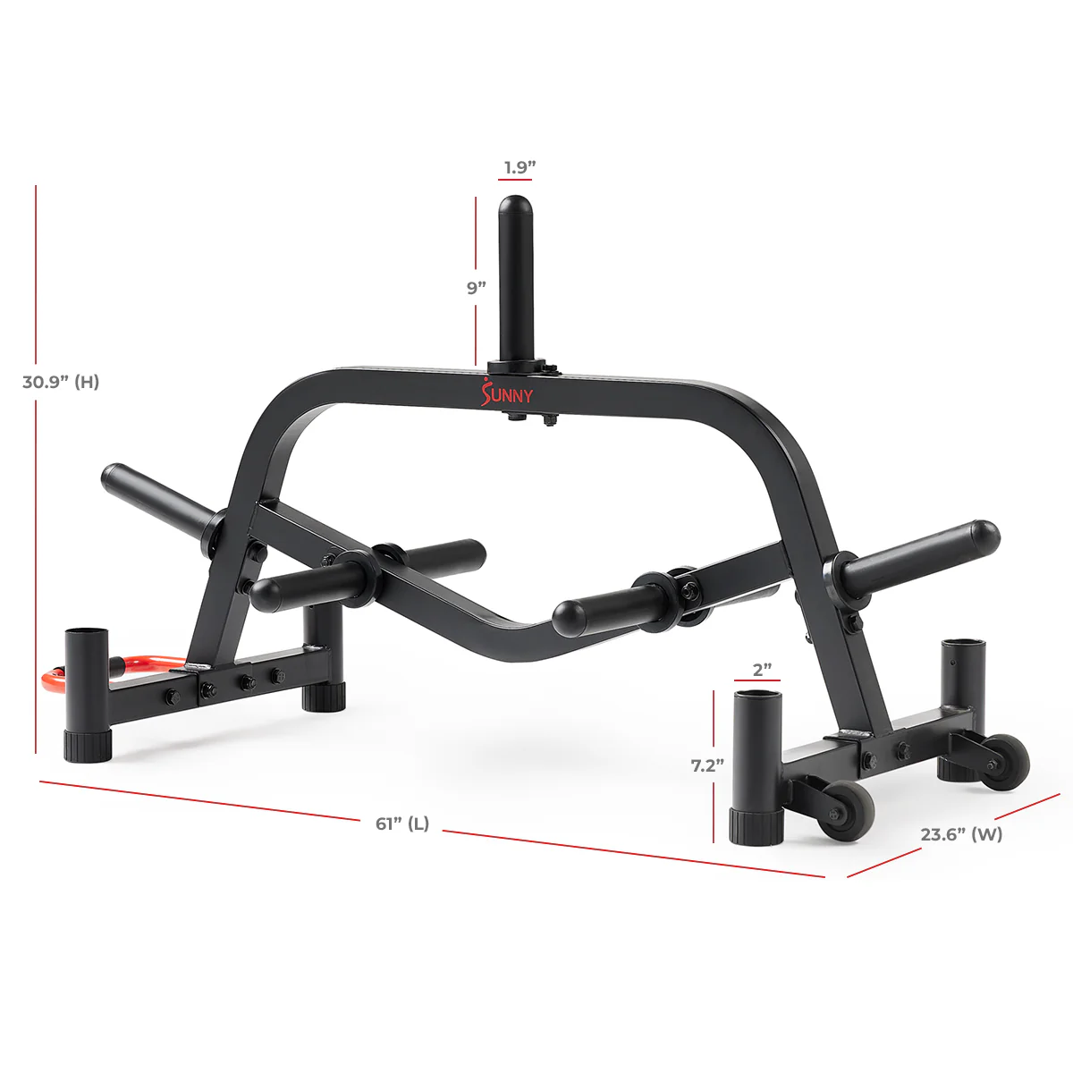 Sunny Strength® Premium Portable Weight Plates & Barbell Storage Rack ...