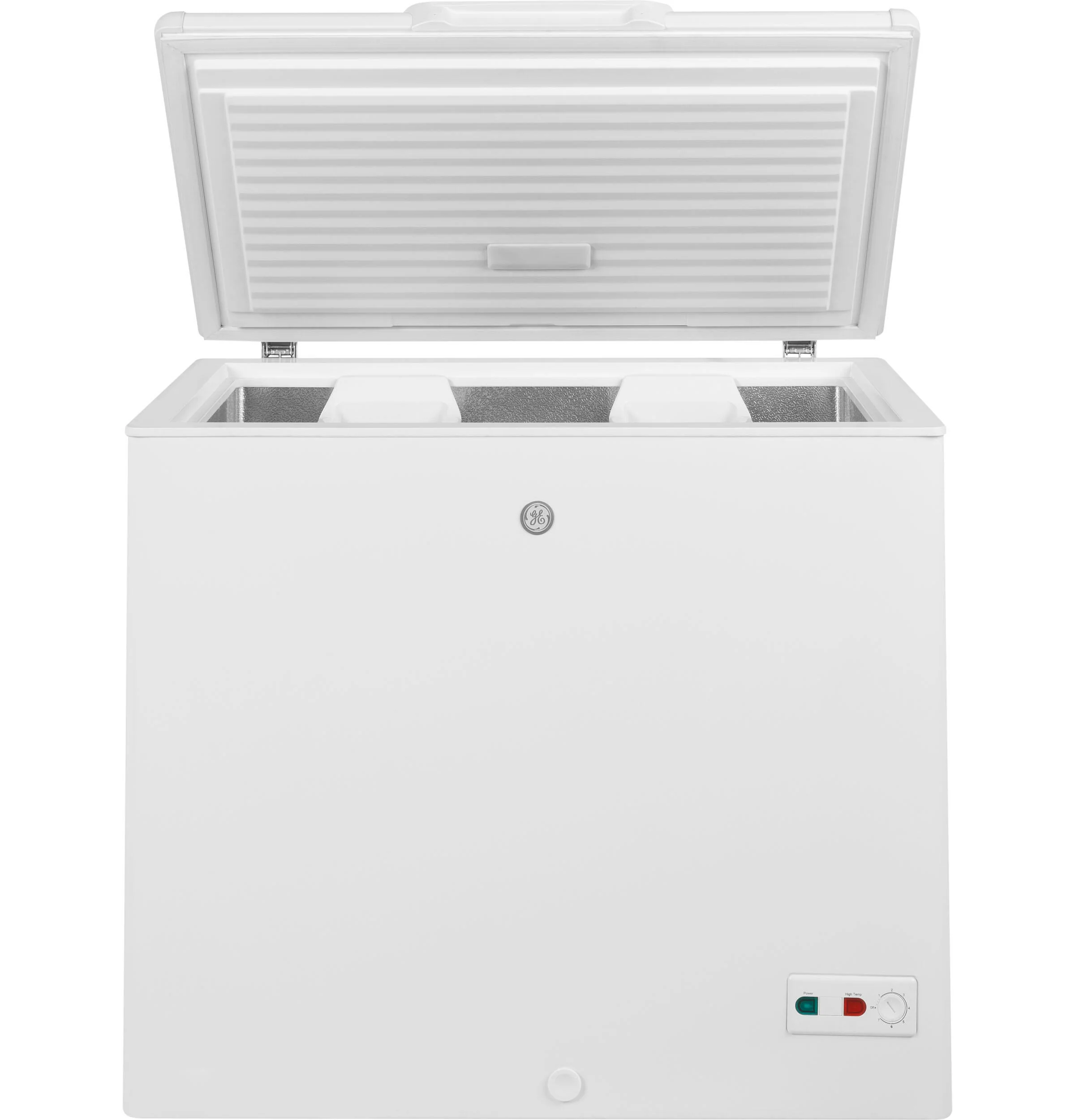 Ge Appliances FCM9SRWW Ge® 8.8 Cu. Ft. Manual Defrost Chest Freezer ...