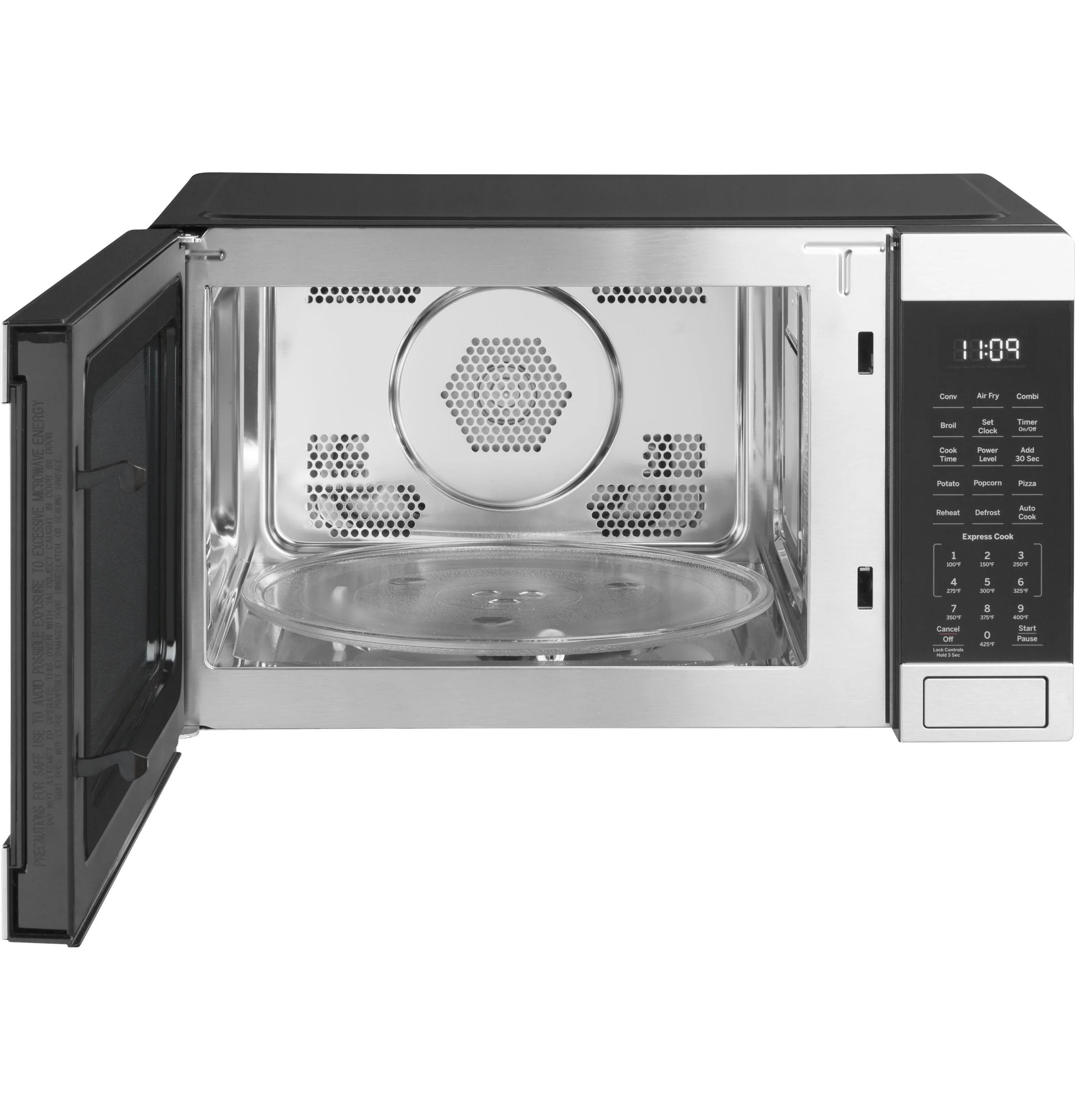 Ge Appliances JES1109RRSS Ge® 1.0 Cu. Ft. Capacity Countertop ...