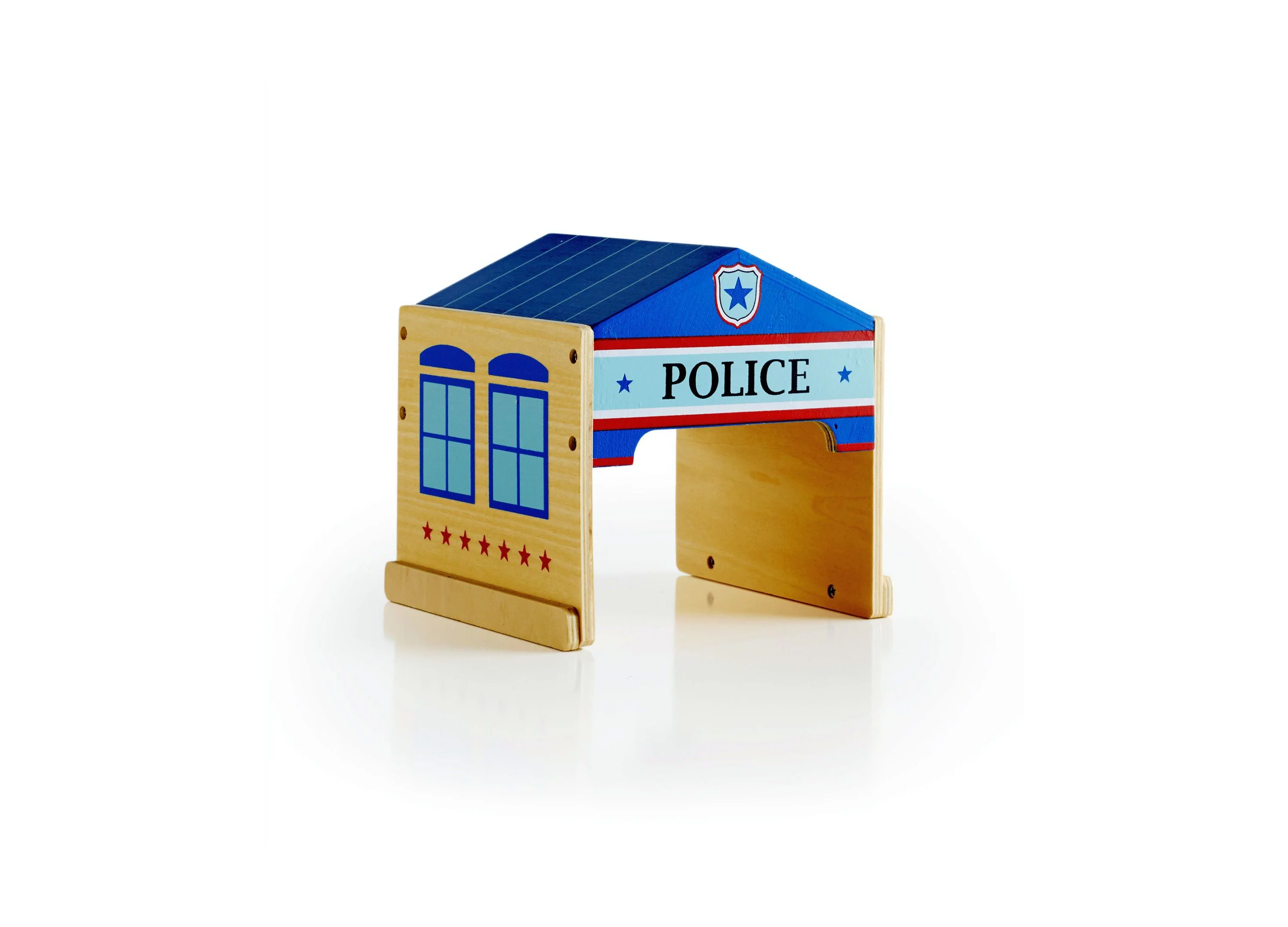 Guidecraft Community Buildings 6-Piece Playset – Plywood – tysus