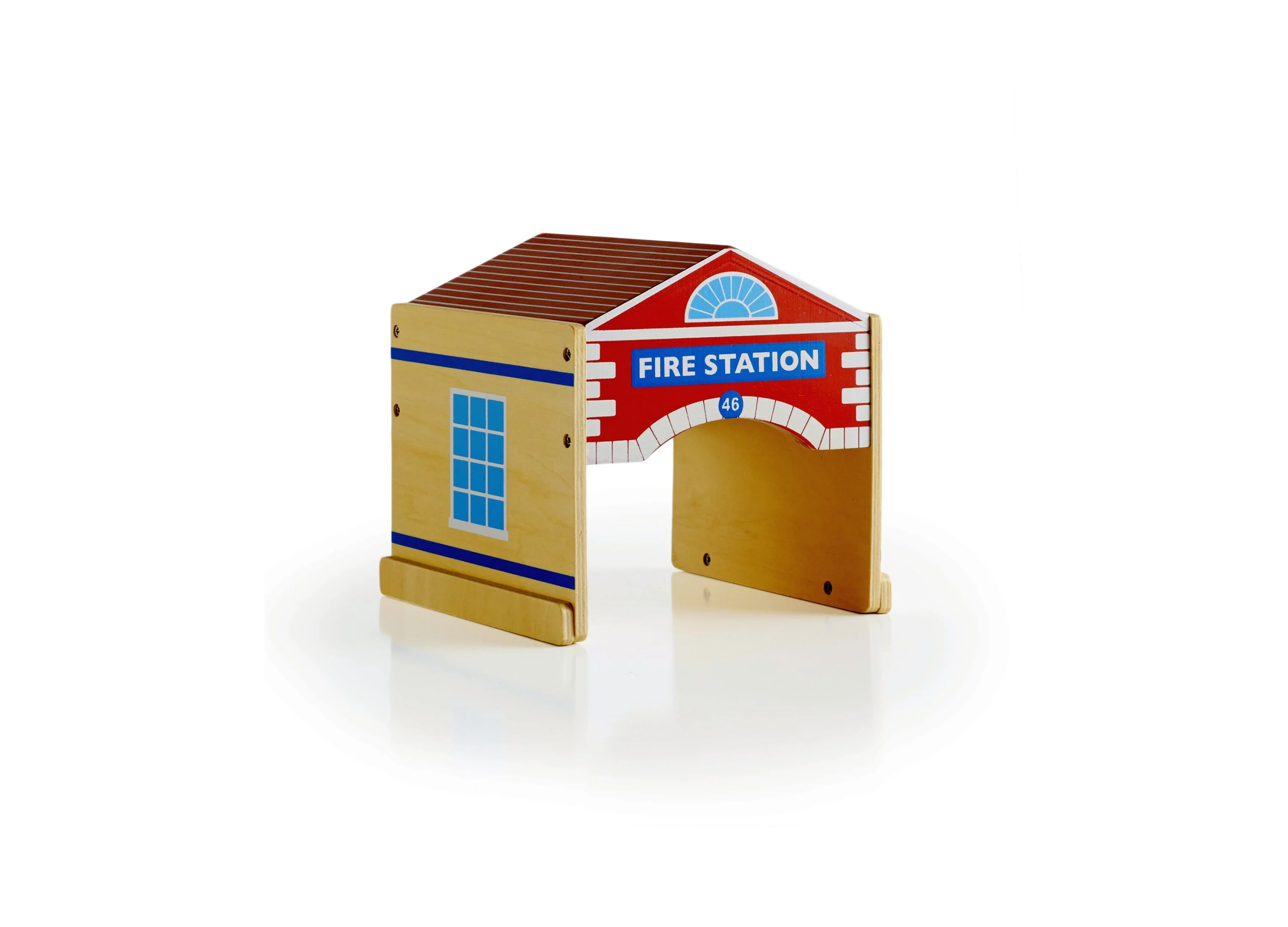 Guidecraft Community Buildings 6-Piece Playset – Plywood – tysus