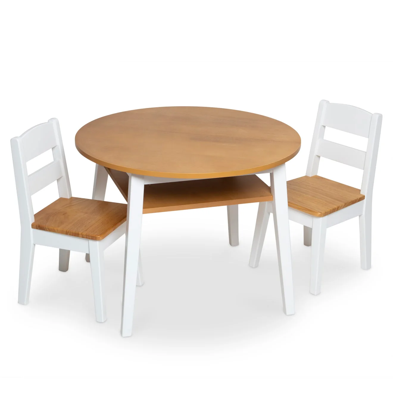 Wooden Round Table & Chairs Set – mlisug