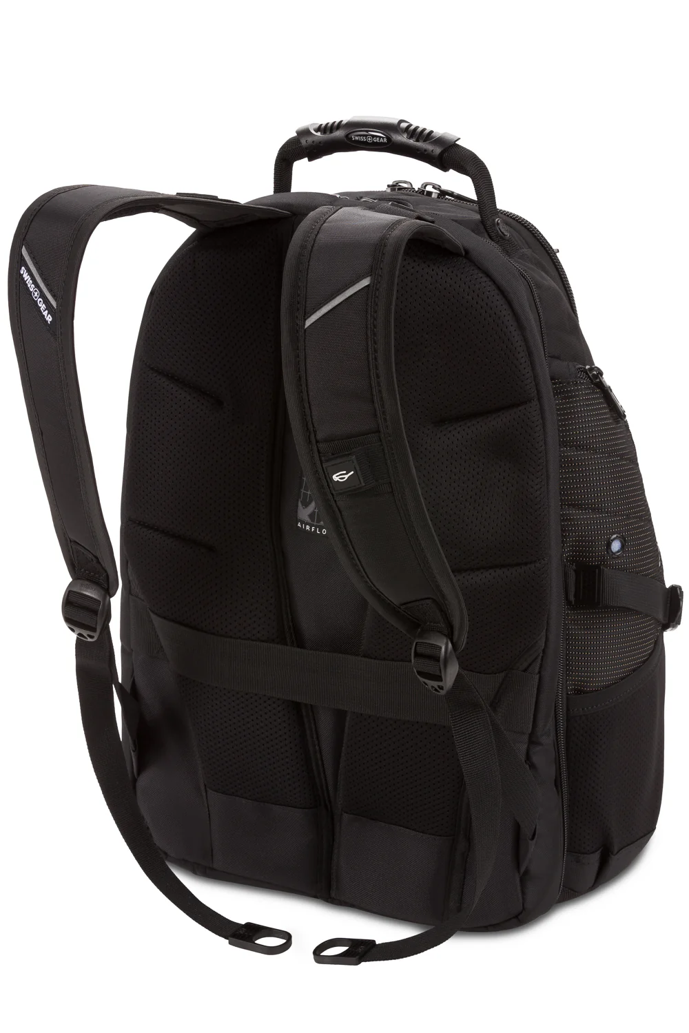 SWISSGEAR 1900 ScanSmart Laptop Backpack in Black/White Dots – swsera