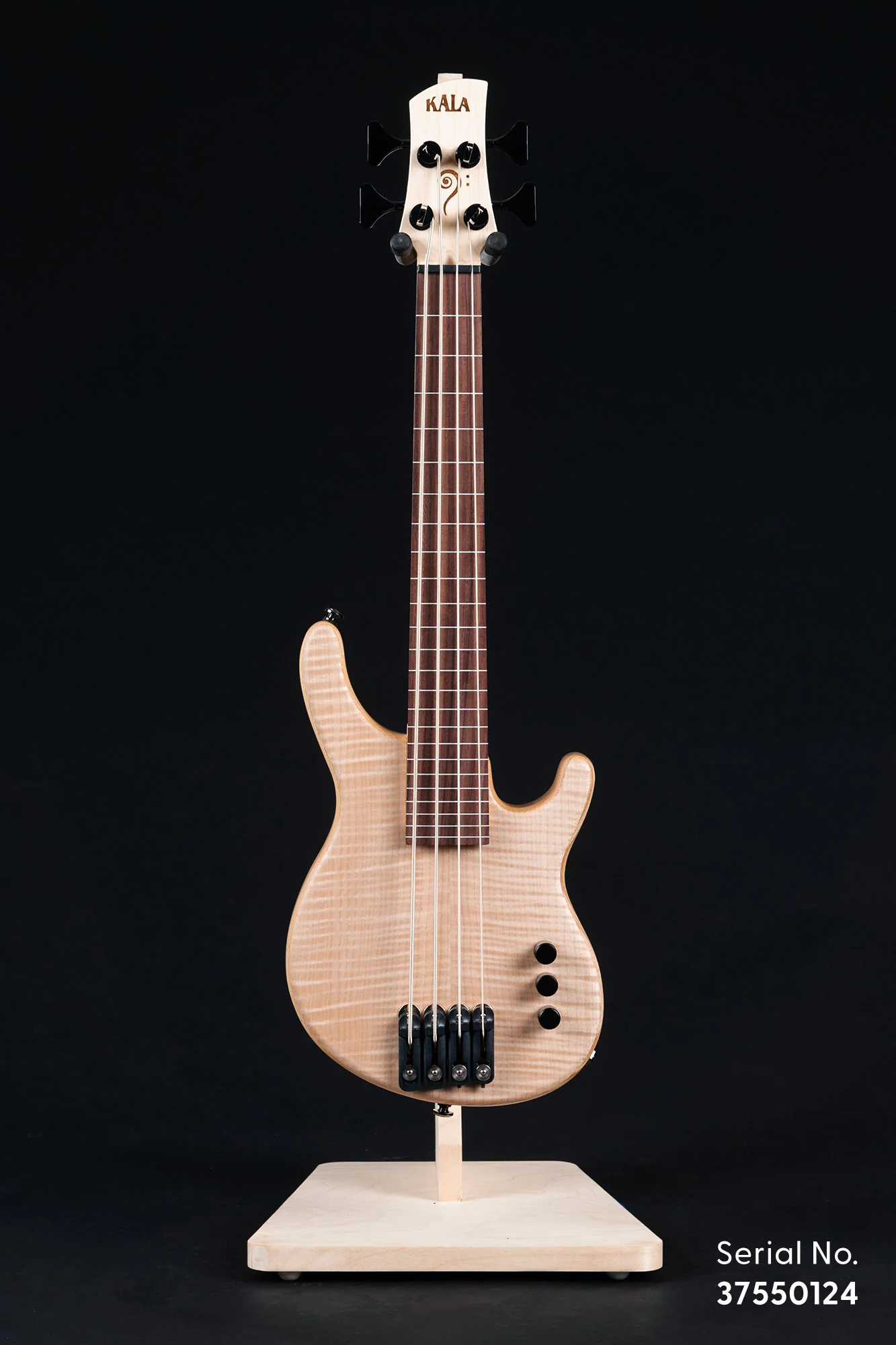Big Leaf Maple 4-String Fretless California U•BASS® – kladsc