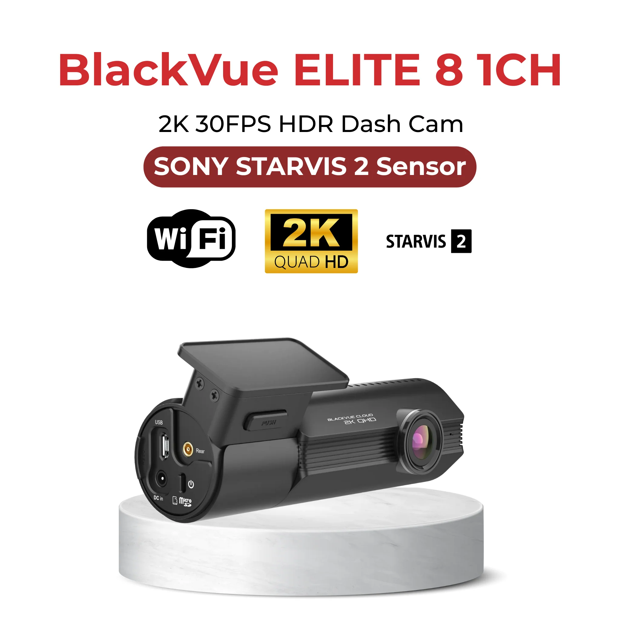 BlackVue Elite 8 1-Channel 2K HDR Cloud Dash Cam – wfyehpo