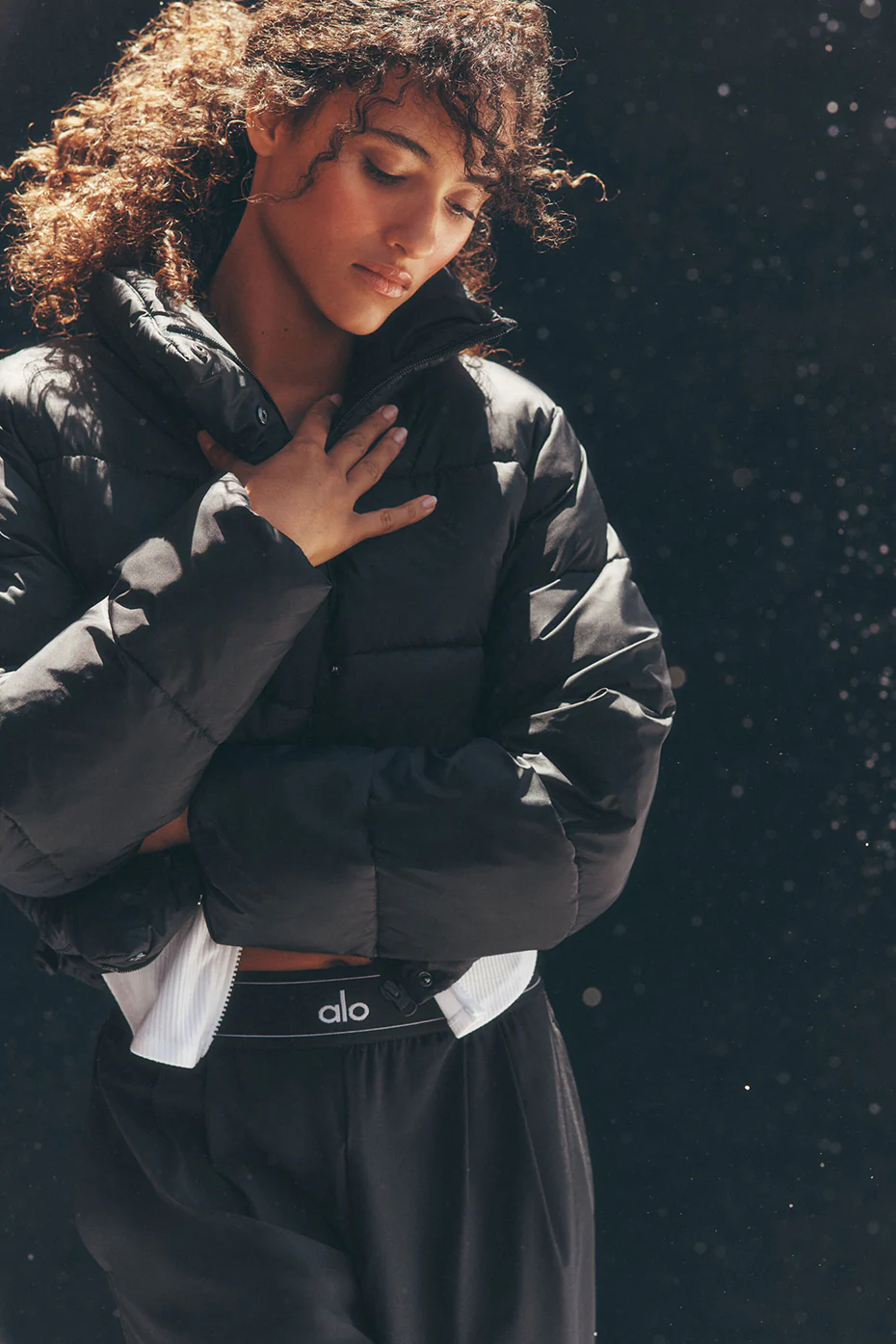 Gold Rush Puffer – Black – alog