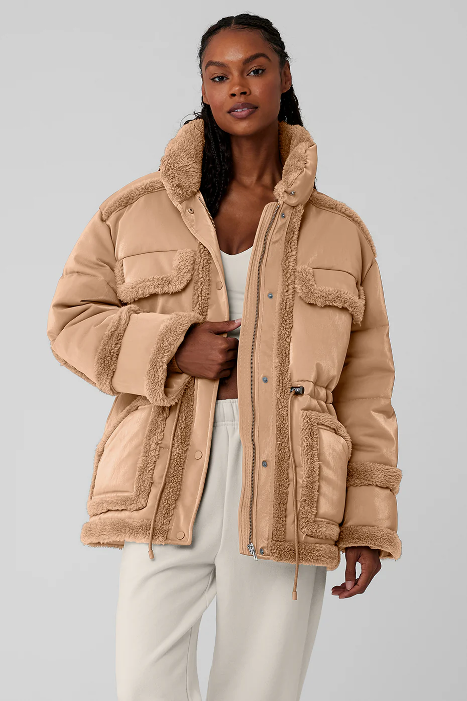 Ice Breaker Puffer Jacket – Toasted Almond – alog