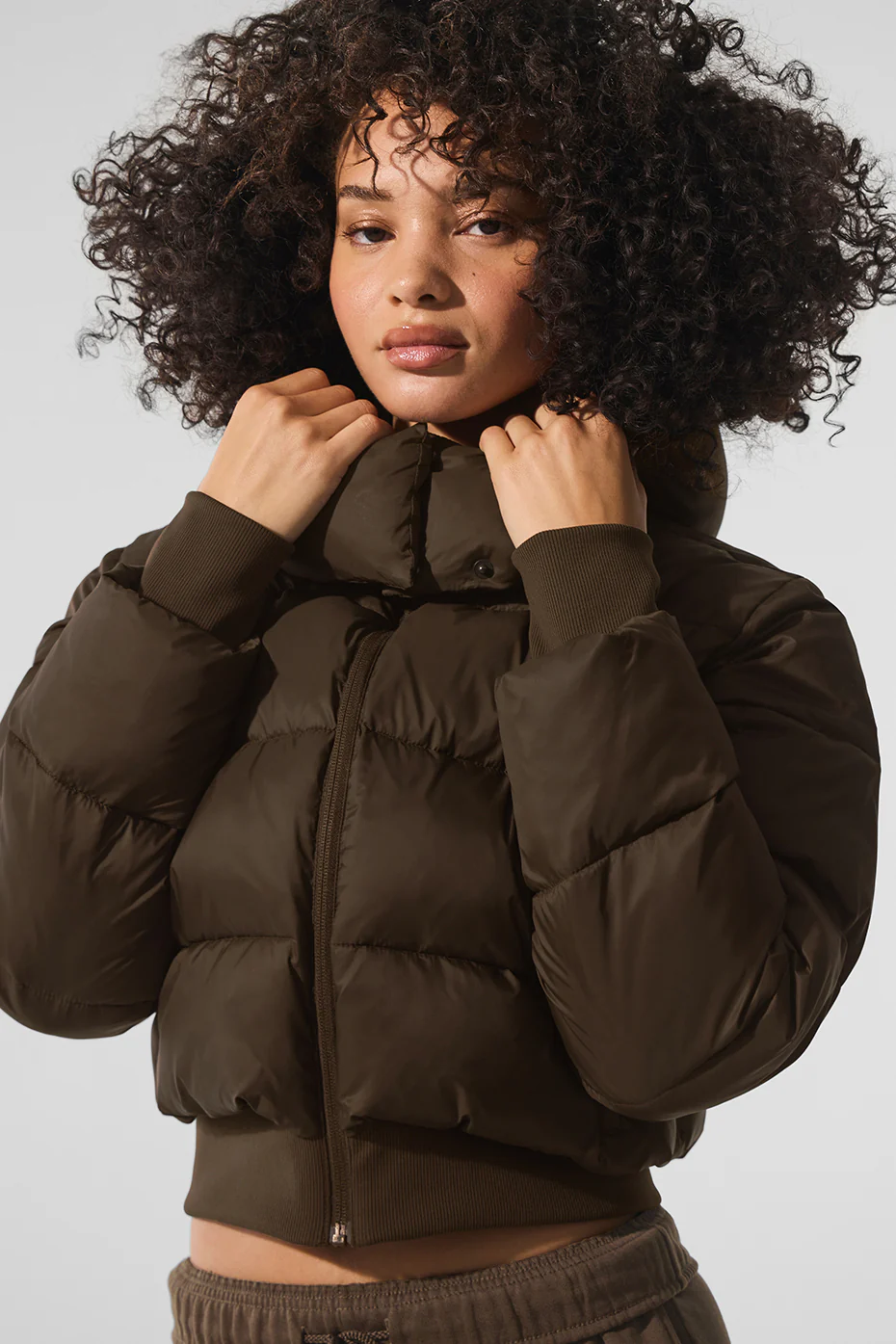 Foxy Puffer Jacket – Espresso – alog