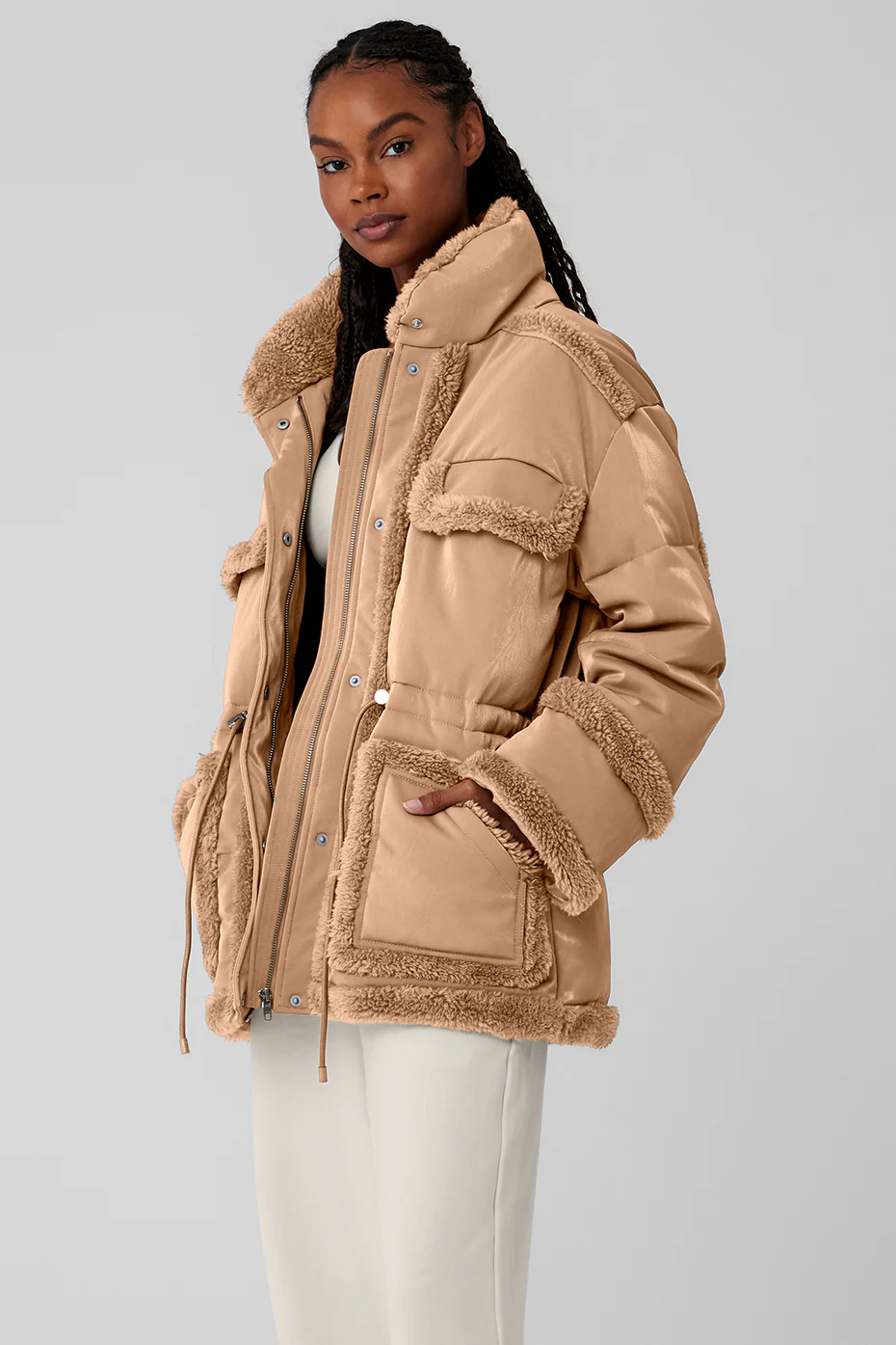 Ice Breaker Puffer Jacket – Toasted Almond – alog