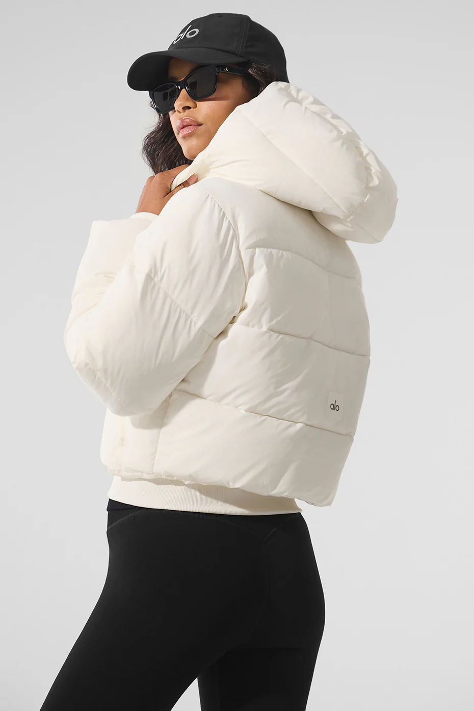 Foxy Puffer Jacket – Ivory – alog