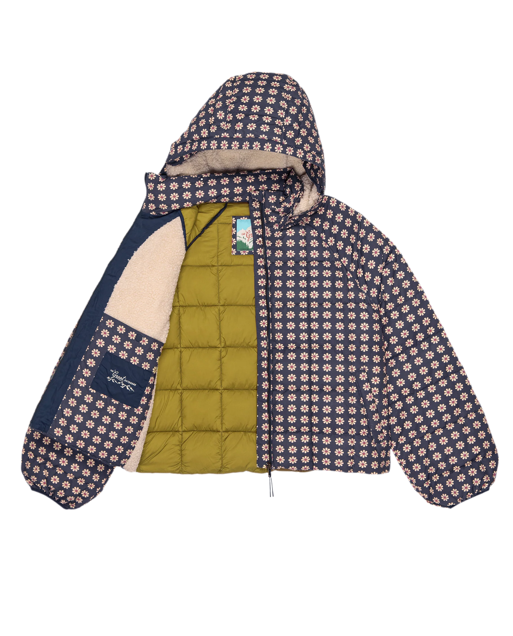 The Whistler Puffer Mini Frosted Daisy – theat