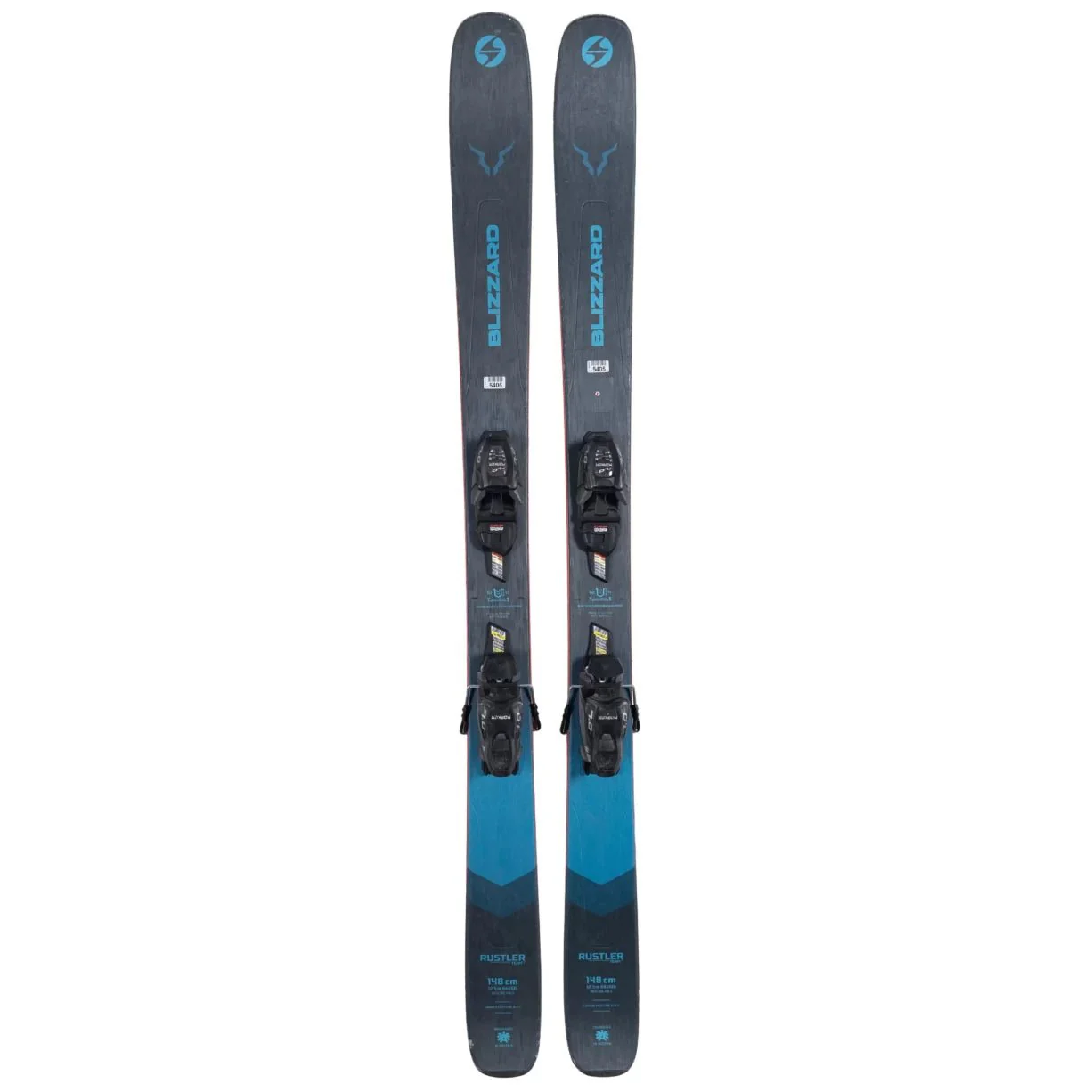Blizzard Rustler Team Skis 2022 – Boys’ w/ Marker FDT 7.0 GW Demo ...