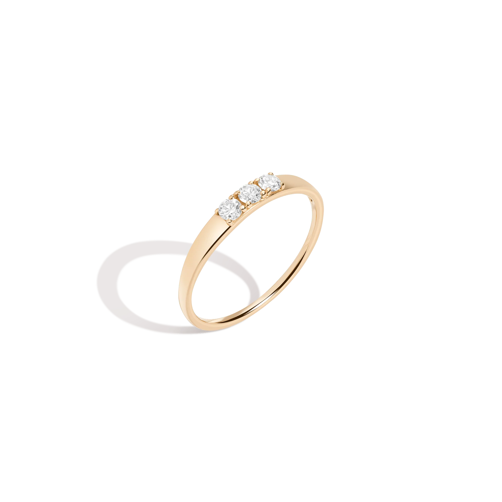 Bold Diamond Stacker Ring – arteek