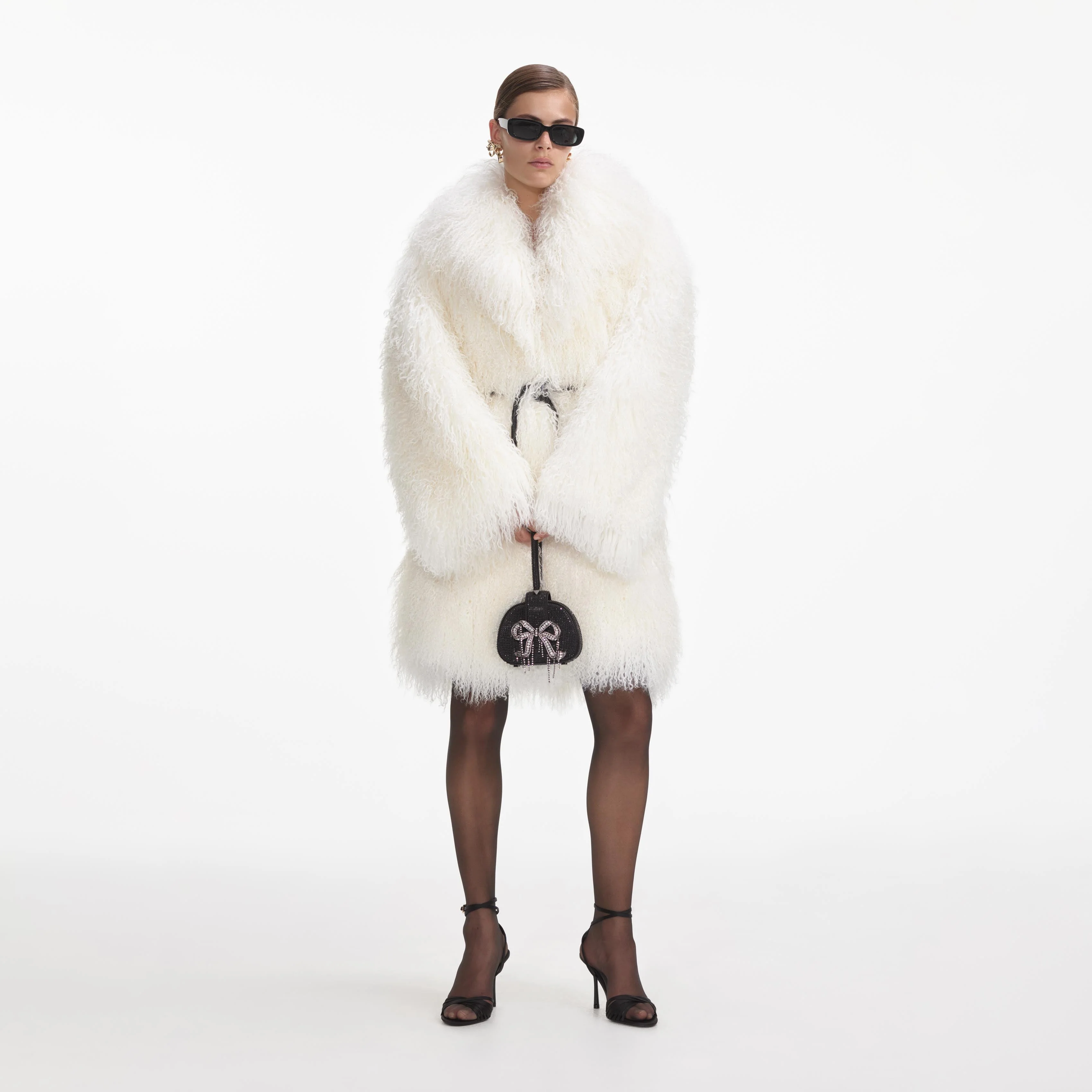 Cream Shearling Coat – slptat