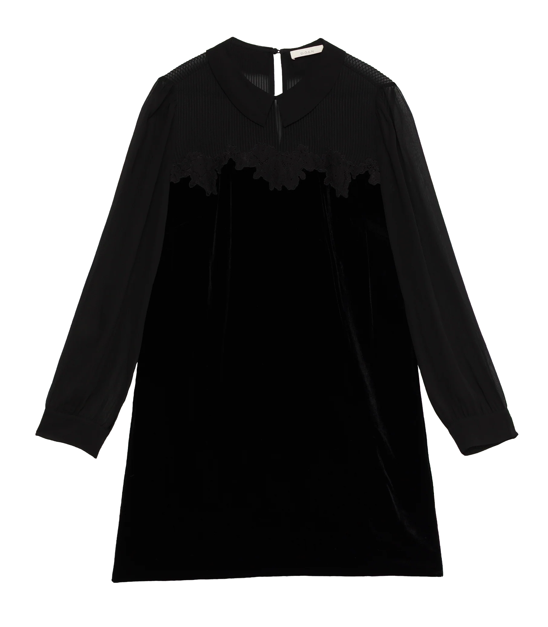 MADELYNNE DRESS — BLACK – den
