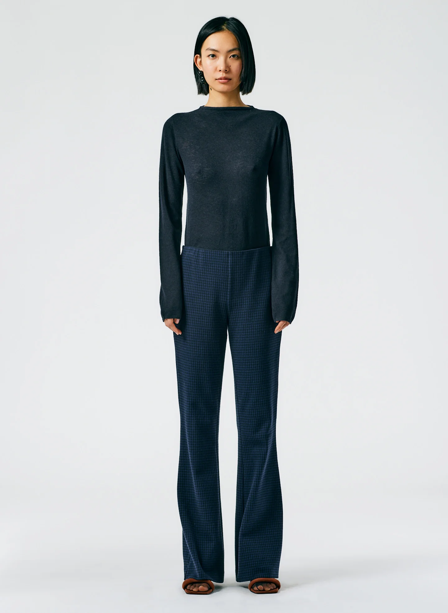 Camille Check Ali Fluid Pant – tbdia
