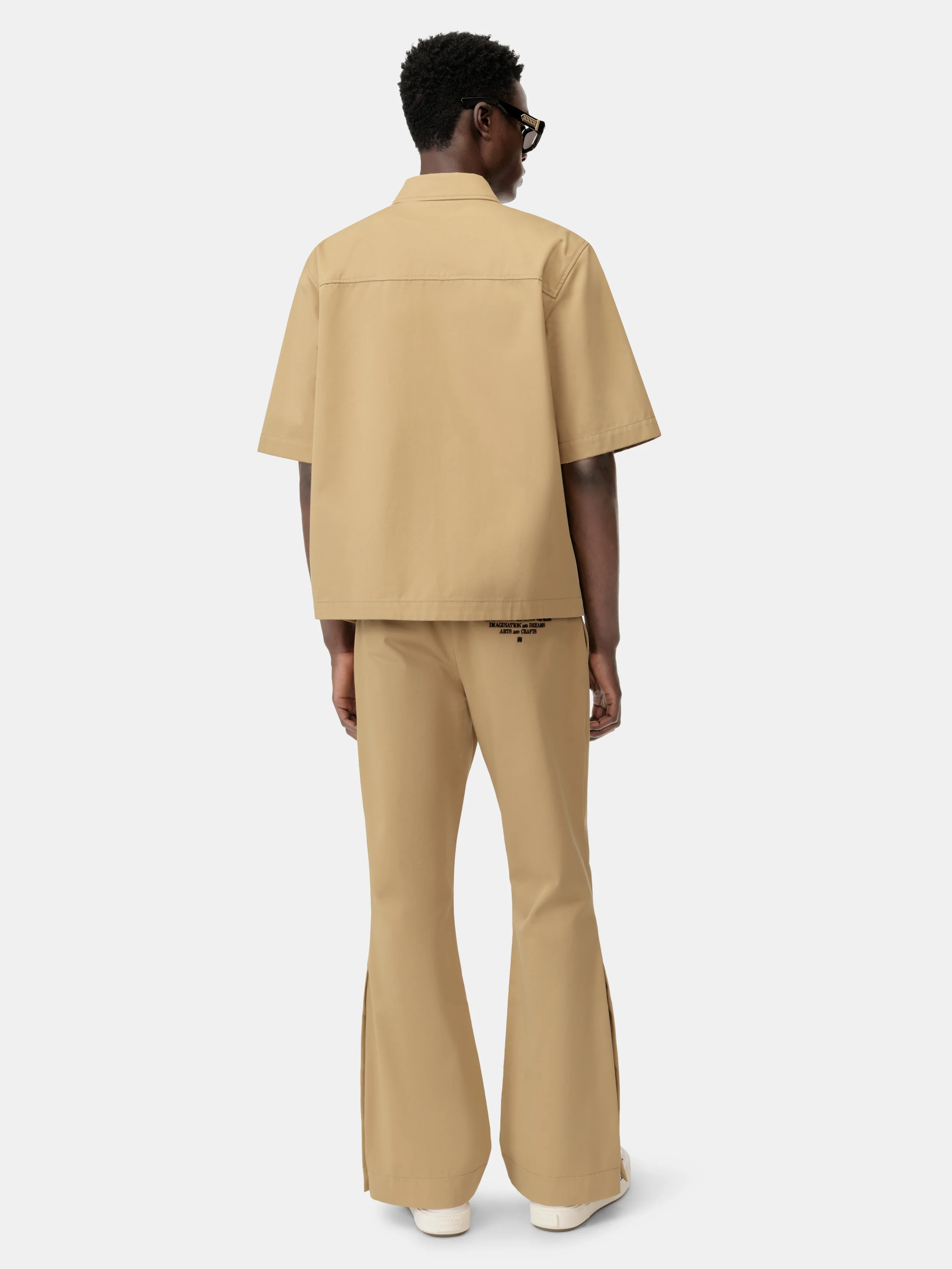 AMIRI ARTS DISTRICT CAMP SHIRT – SEPIA TINT – aimir