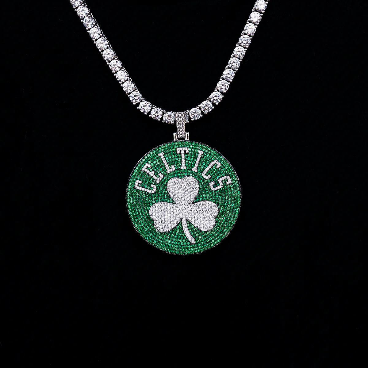 Large Boston Celtics Official NBA Logo Pendant – gdel