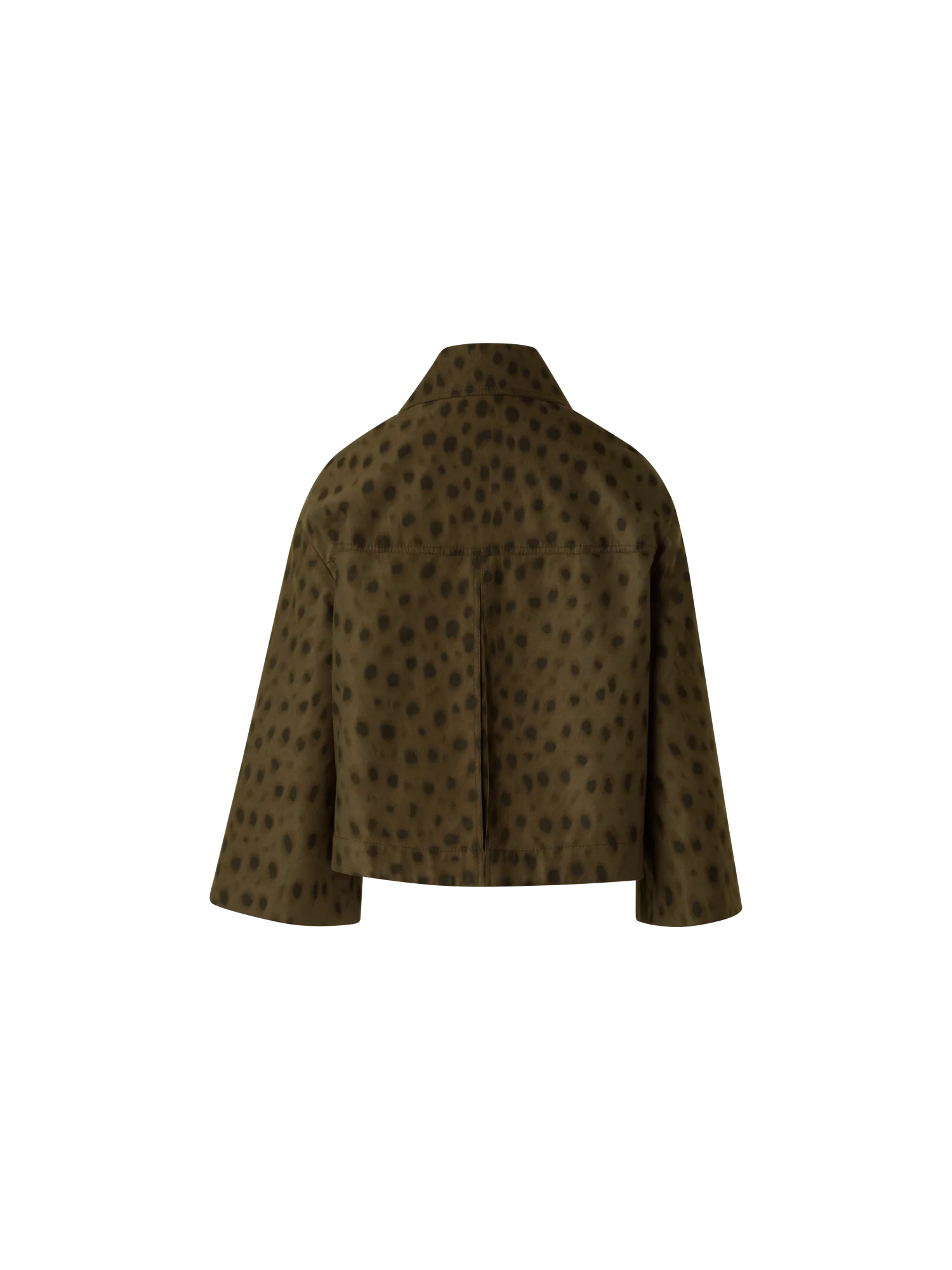 Short Techno Parka in Leopard Print – ariks