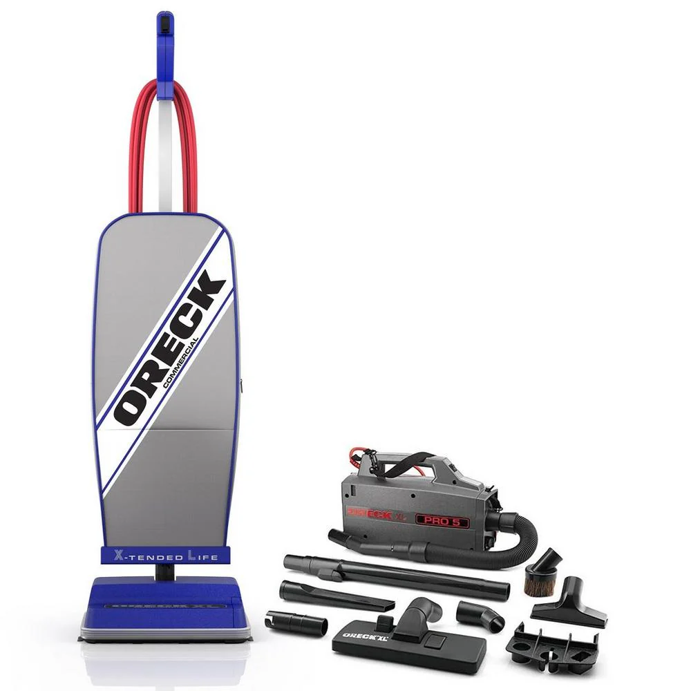 Commercial XL Upright + XL Pro 5 Super Compact Canister Bagged Vacuum ...