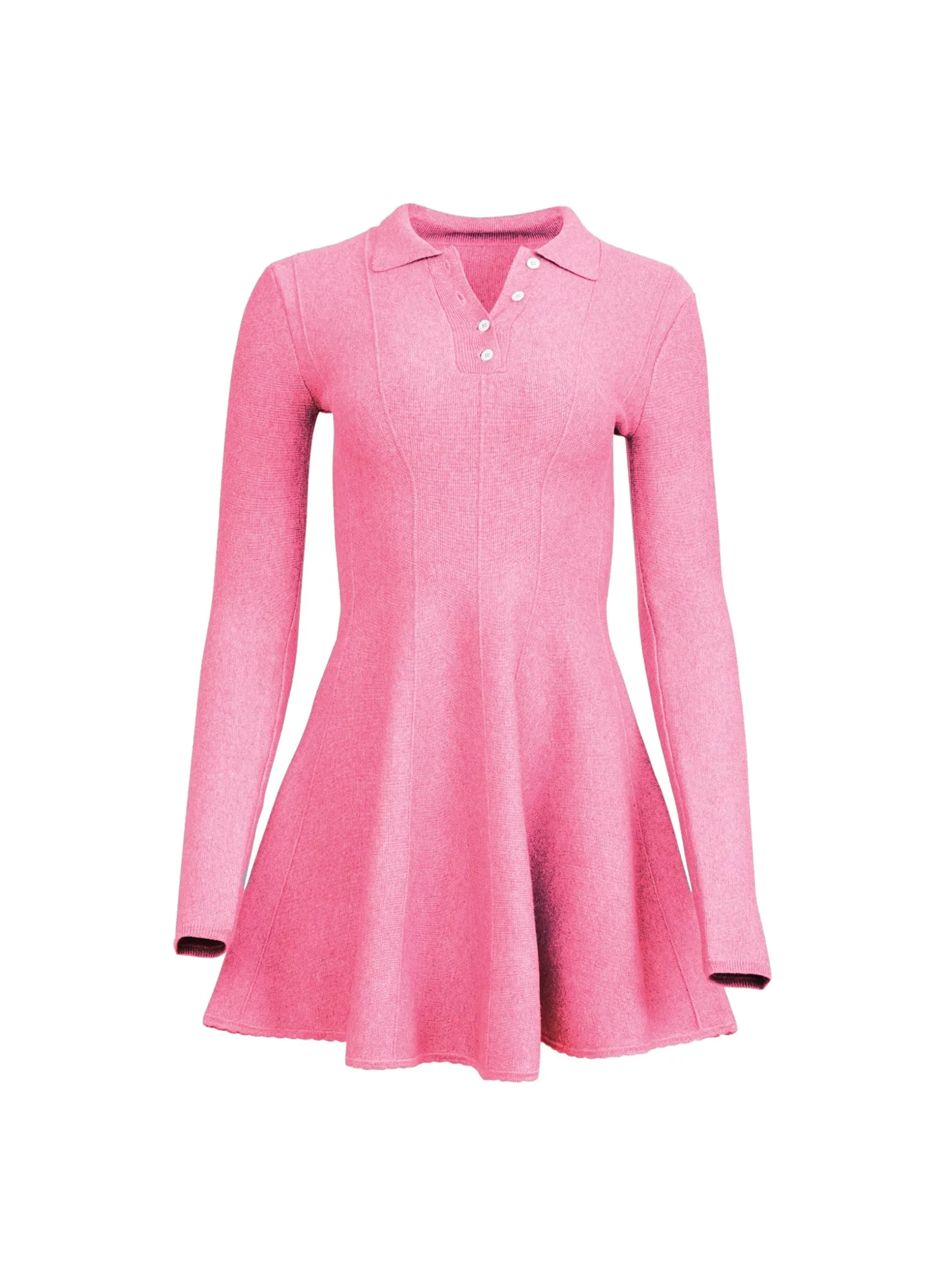 Henley Flared Corset Dress – furuml