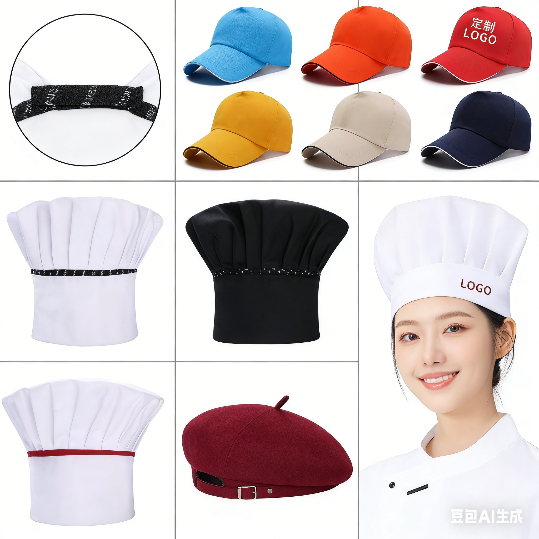 restaurant uniforms > hat - US336.COM
